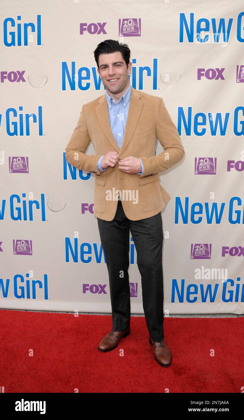 Actor Max Greenfield arrives at the Academy's screening and Q and A of ...