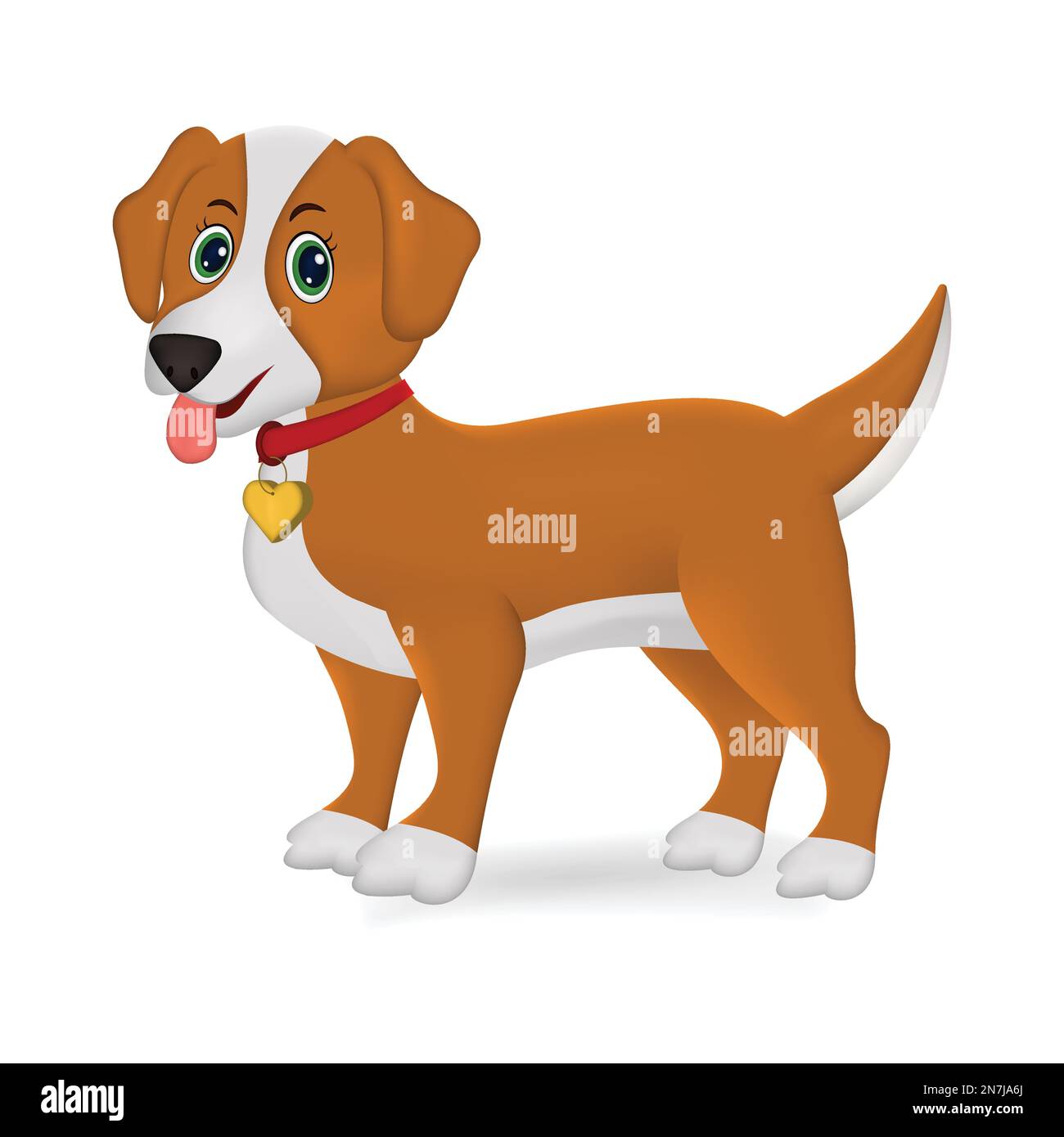 Realistic pet drawing Stock Vector Images - Alamy