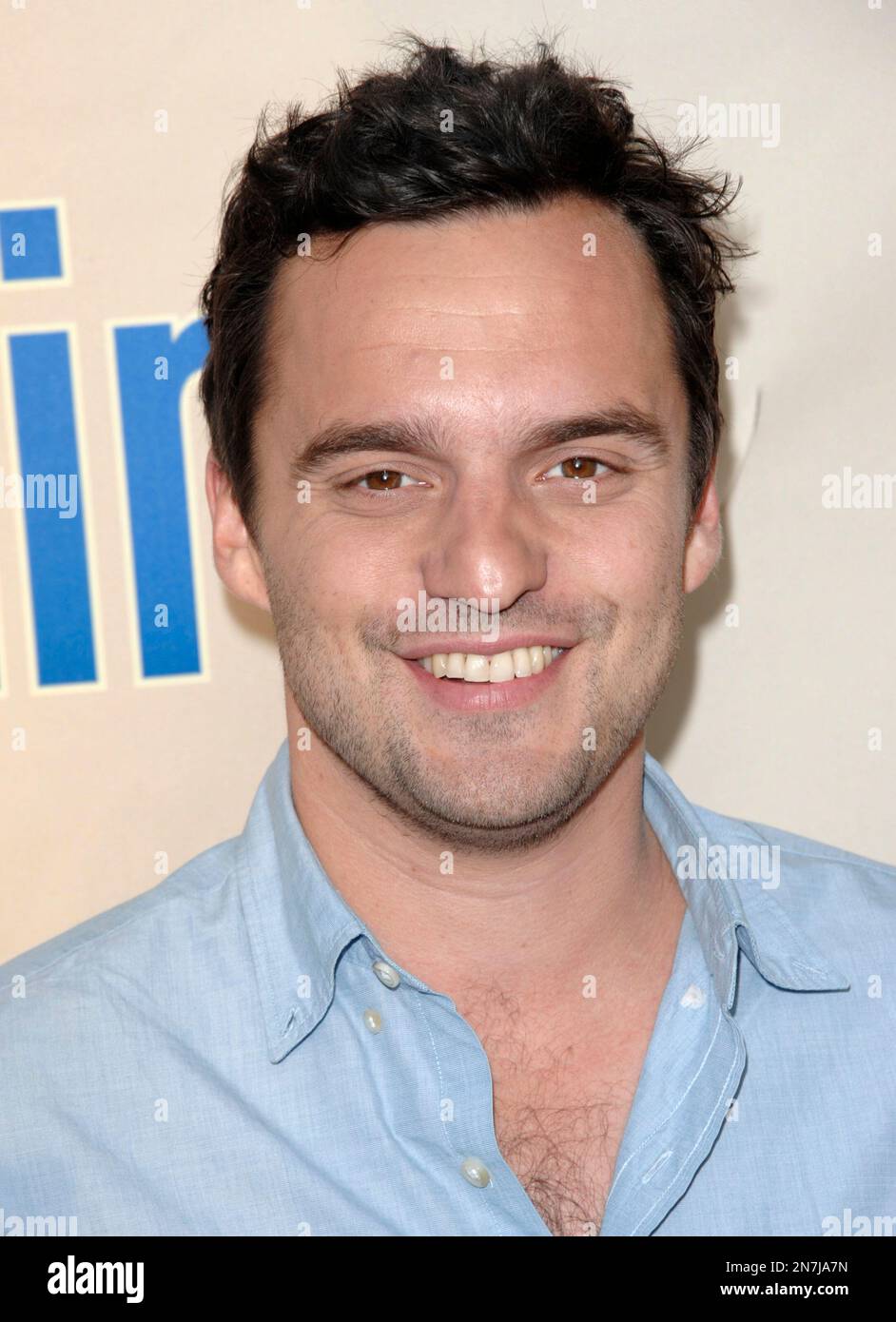 Actor Jake Johnson arrives at the Academy's screening and Q and A of ...