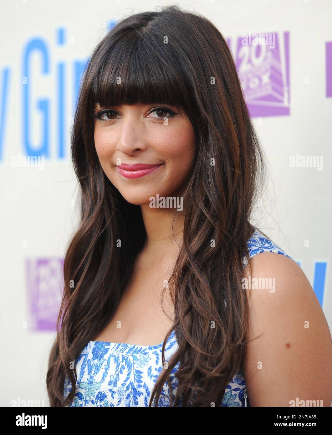 Hannah Simone Hair Bangs