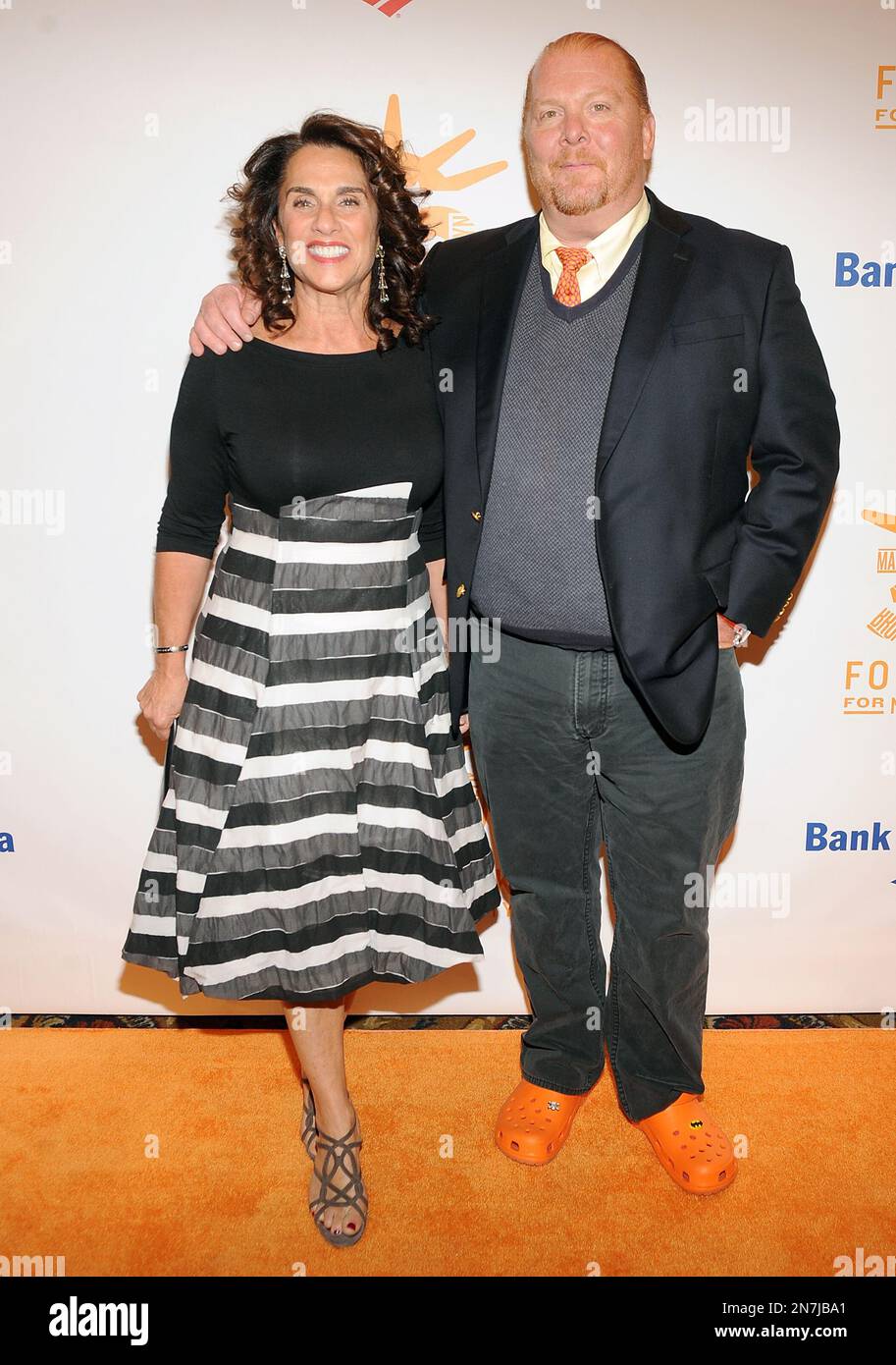 Mario Batali and Susi Cahn attend the Can Do Awards Dinner at Cipriani ...