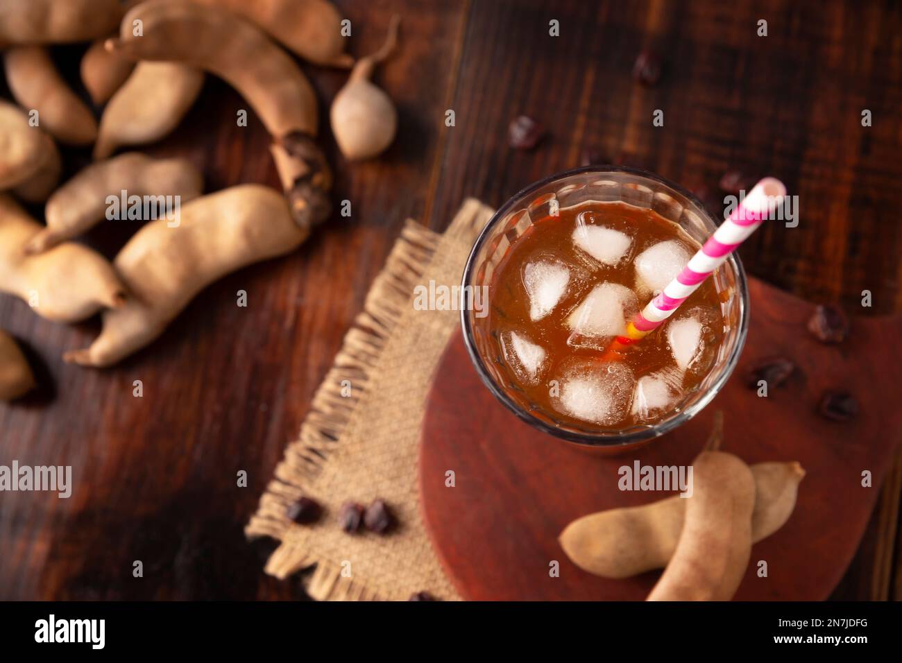 Agua de Tamarindo, is one of the traditional "Aguas Frescas" in Mexico ...