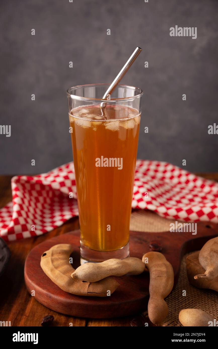 Agua de Tamarindo, is one of the traditional "Aguas Frescas" in Mexico ...