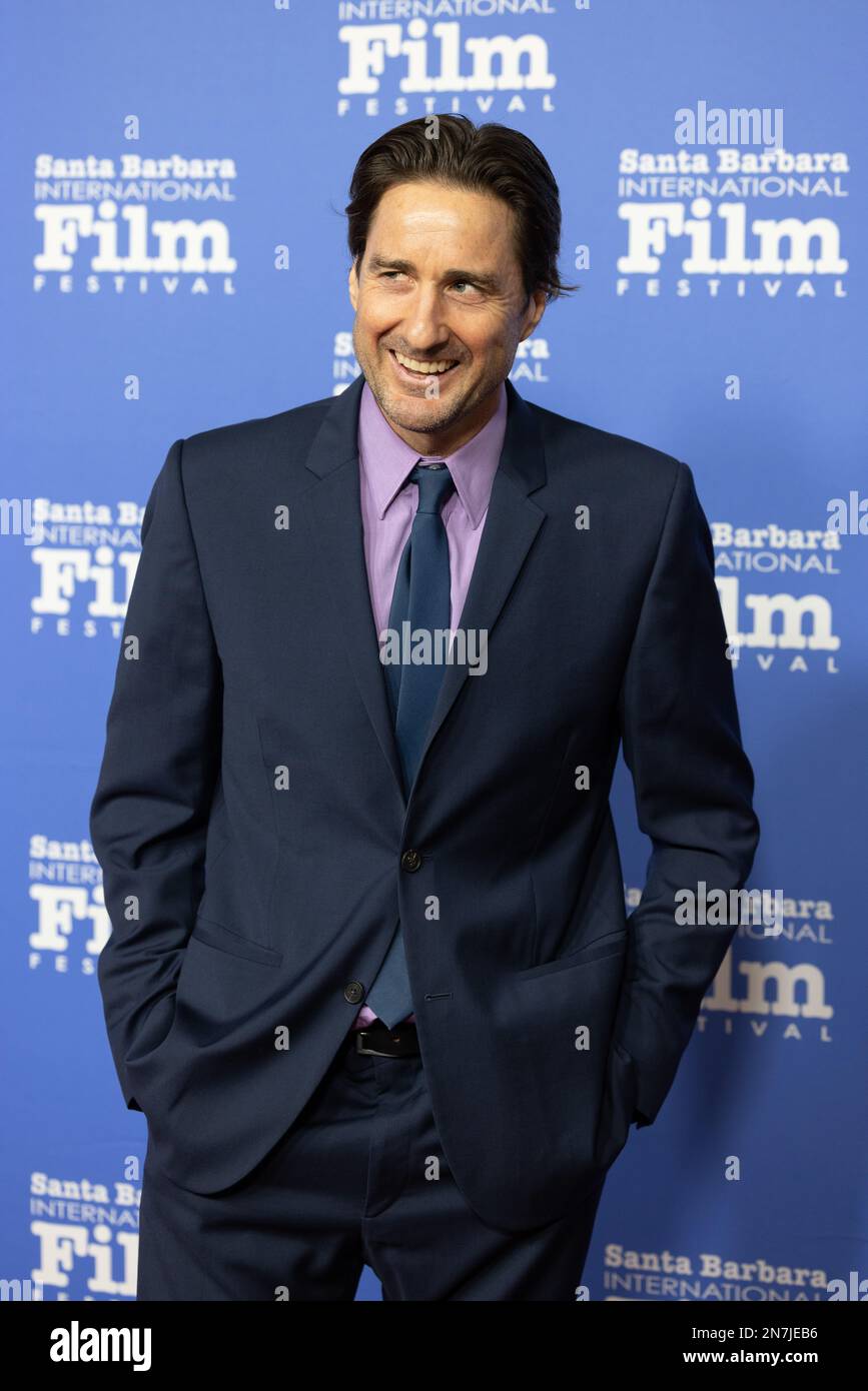 Luke Wilson on the red carpet at the 2023 Santa Barbara International ...