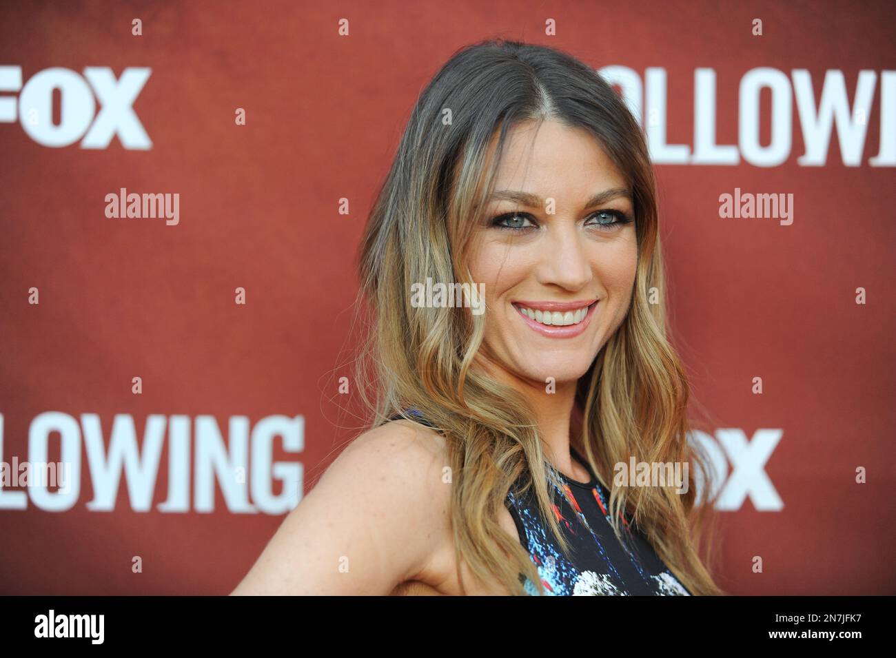 Natalie Zea arrives at the Academy Screening and Q and A for "The ...