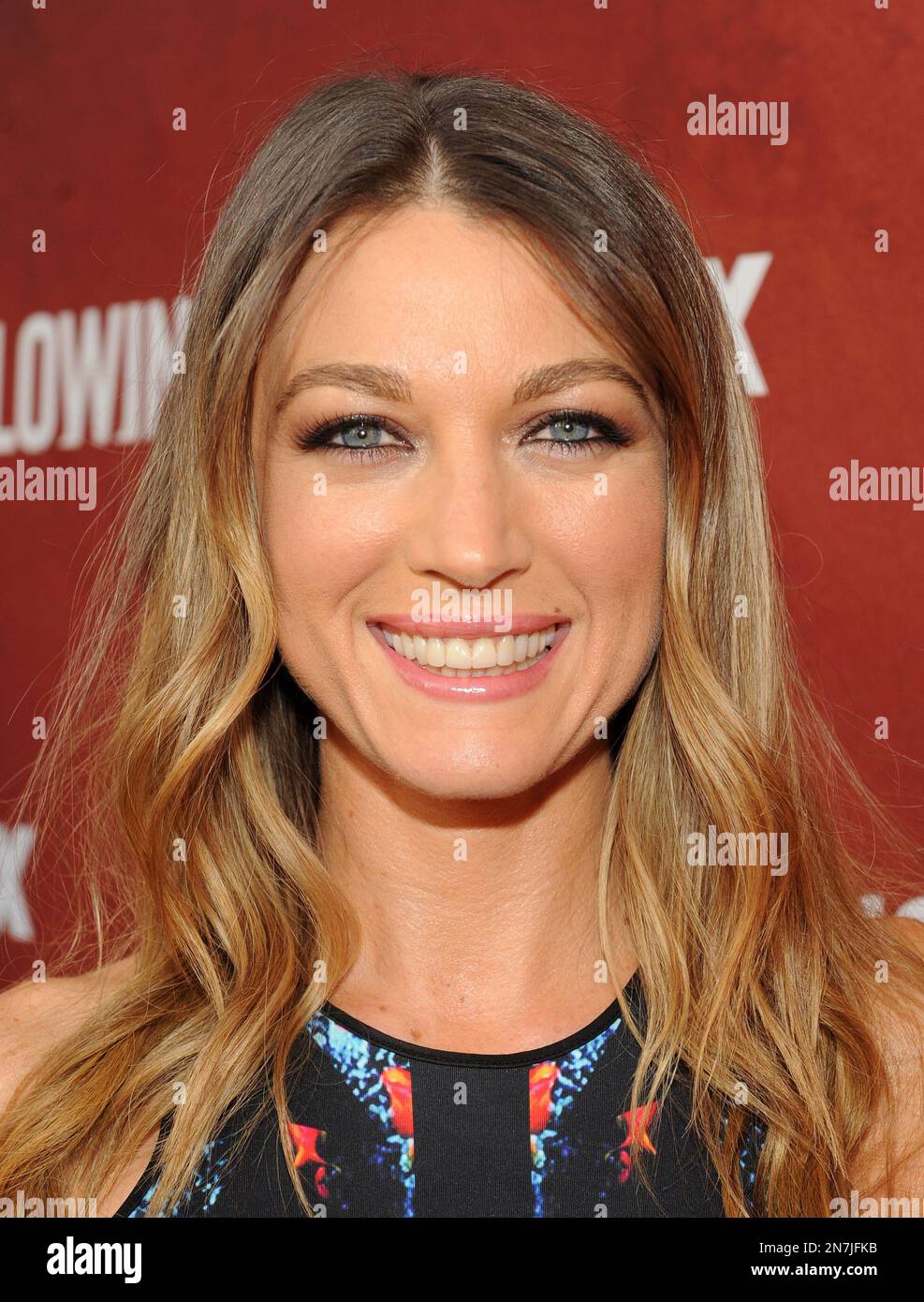 Actor Natalie Zea arrives at FOX's "The Following" finale screening at ...