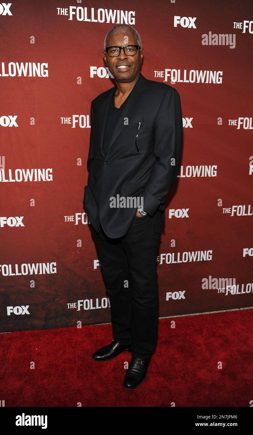 Actor John Lafayette arrives at FOX's "The Following" finale screening ...