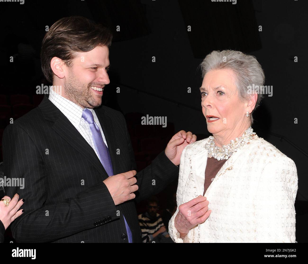 Filmmaker Matthew Miele and Bergdorf Goodman personal shopper Betty ...