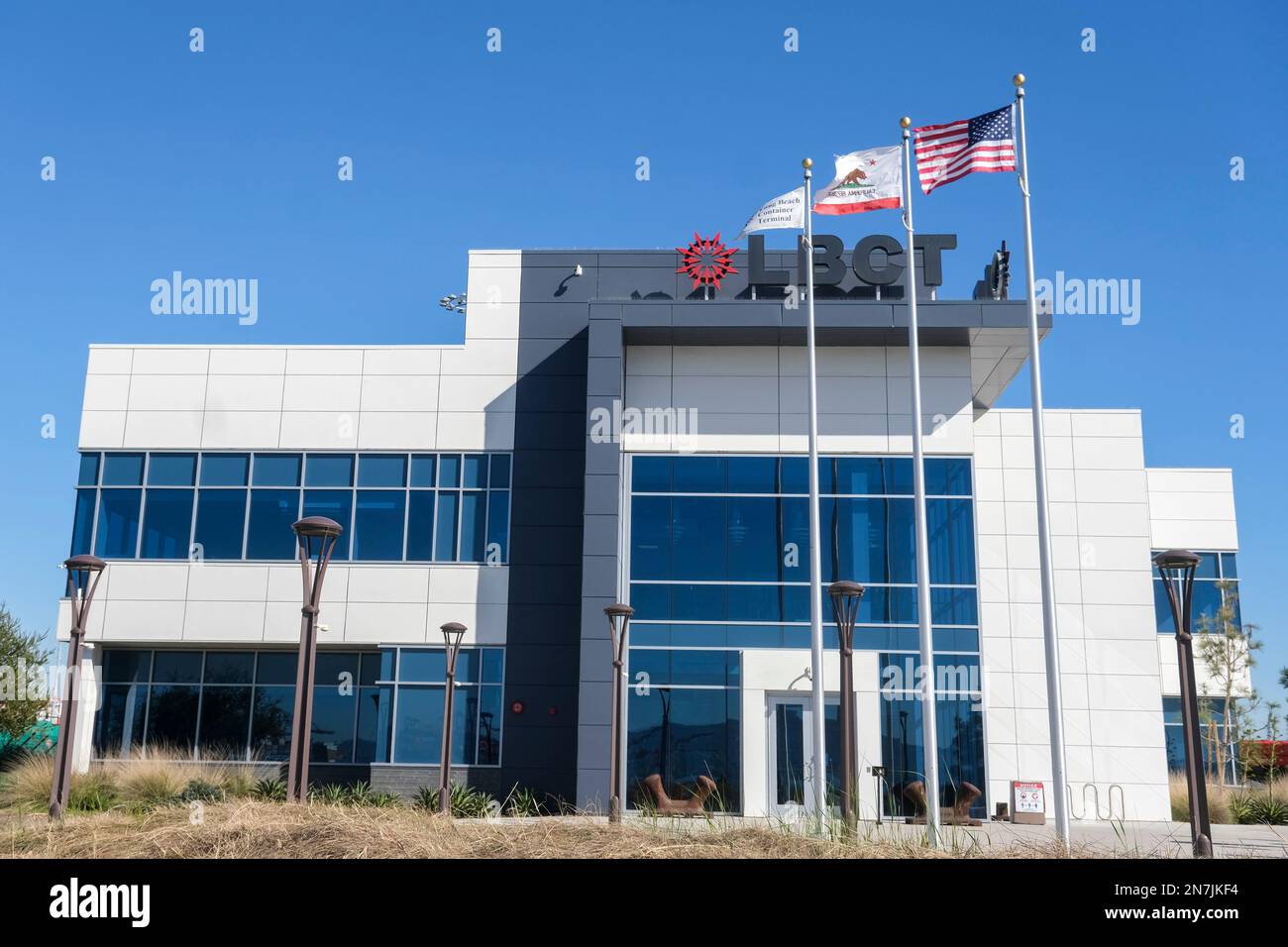 The Long Beach Container Terminal (LBCT) Administrative Offices ...