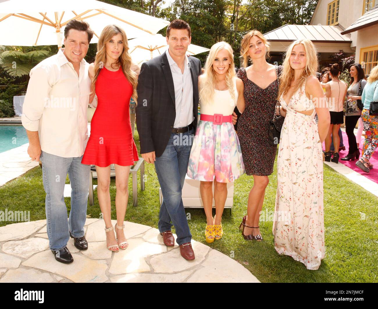 Chrome Creators Aaron Ravo, Melissa Ravo, David Boreanaz, Jaime ...