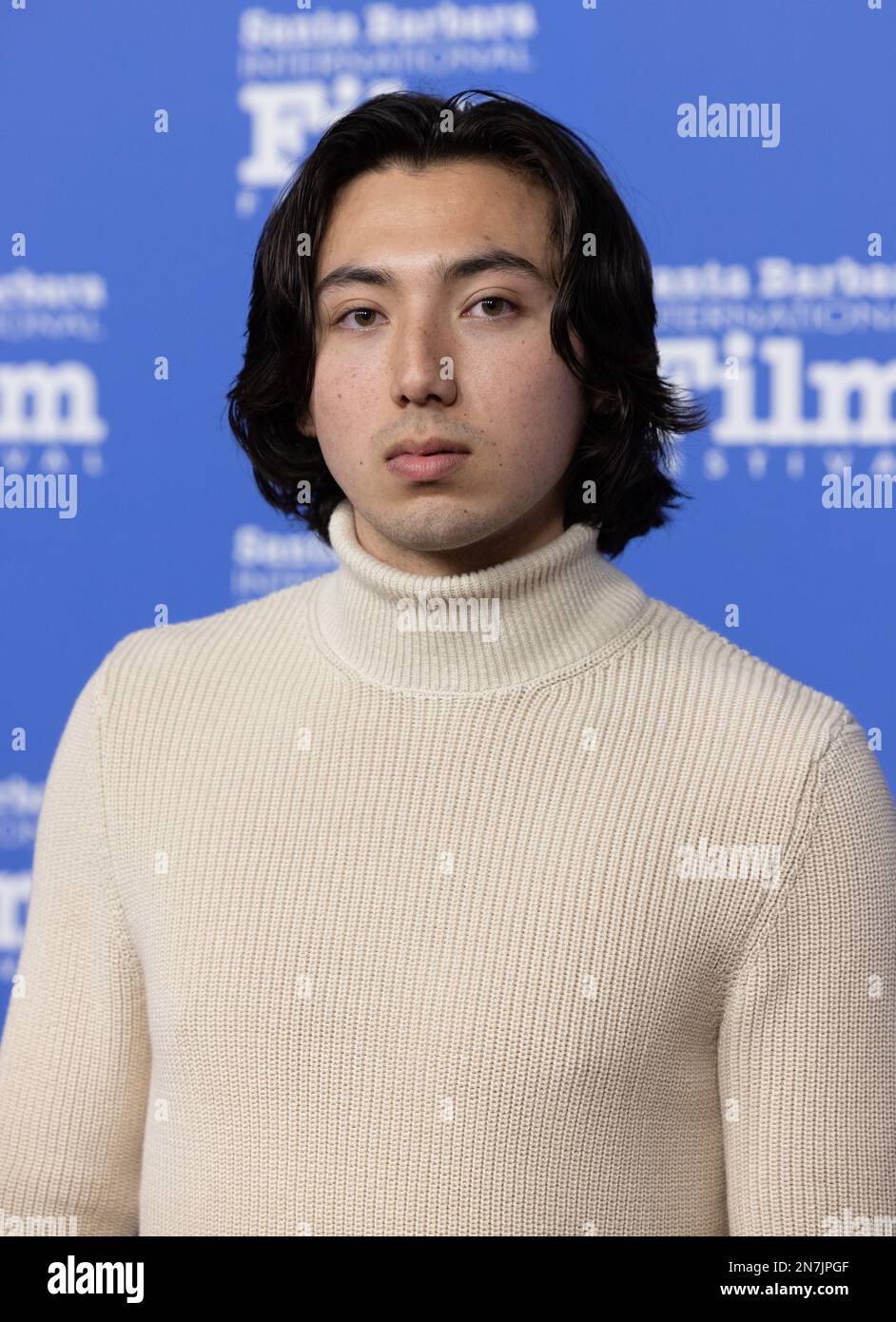 Ethan Takekawa (Director/AD) of film: Whale-Roads walks the red carpet ...
