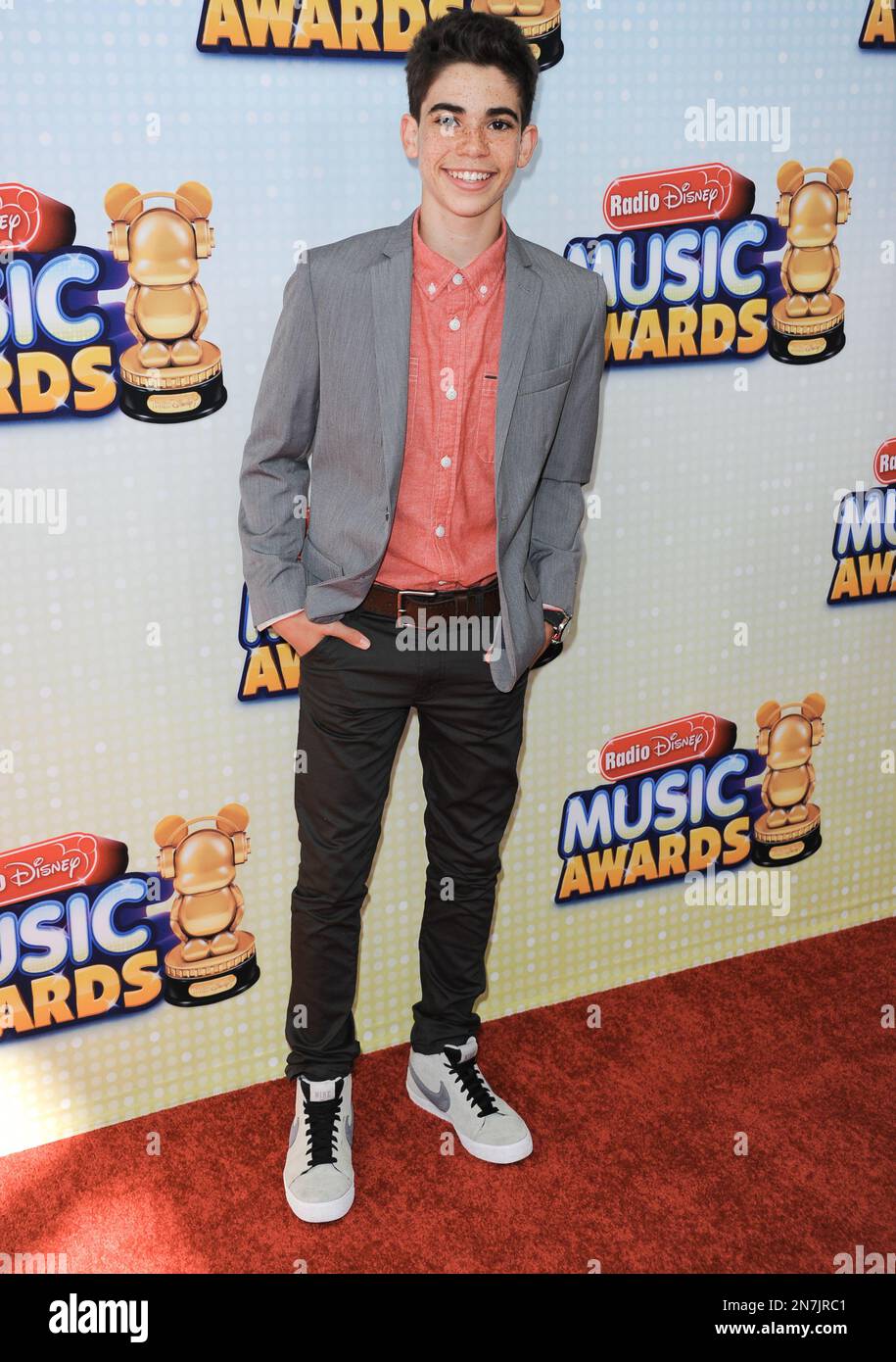 Cameron Boyce arrives at the Radio Disney Music Awards at the Nokia ...