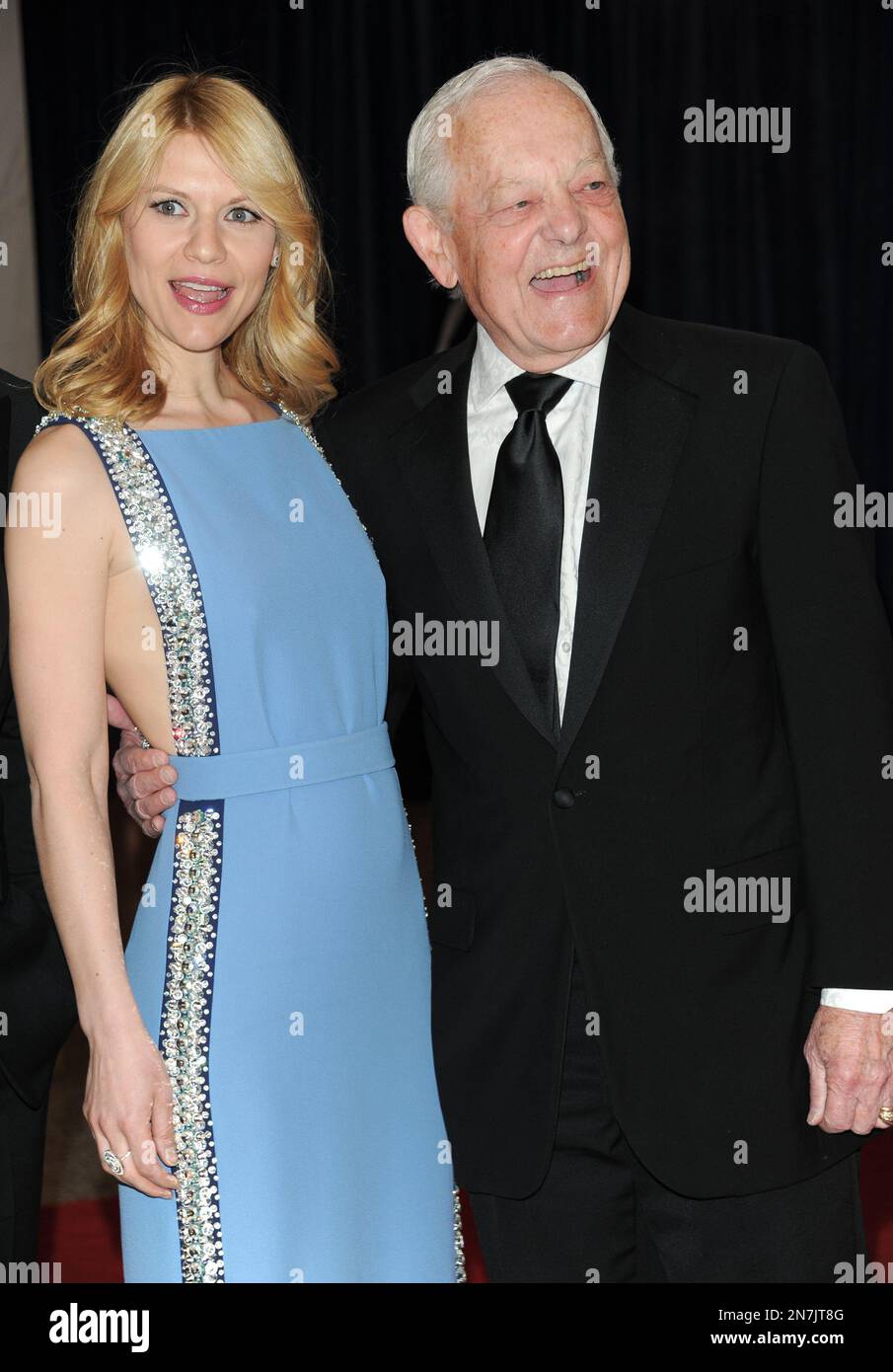 Actress Claire Danes And Journalist Bob Schieffer Attend The White House Correspondents Dinner