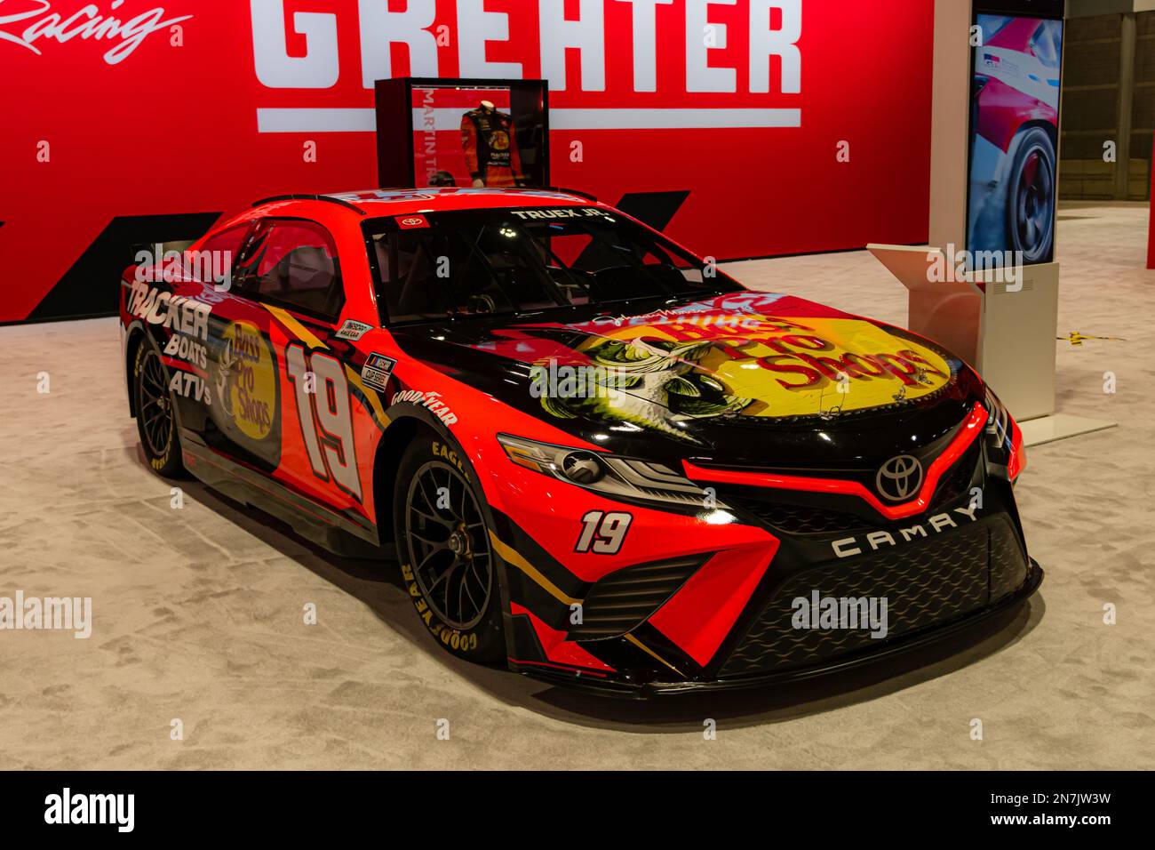Chicago, IL, USA - February 9, 2023: Martin Truex Jr. Bass Pro Shops ...
