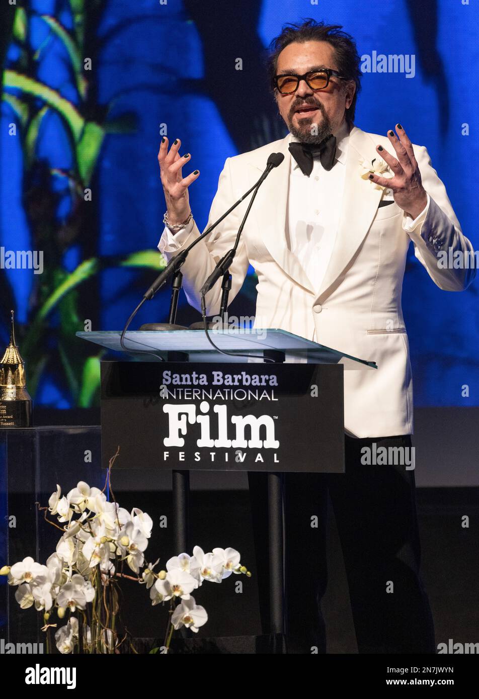 Roger Durling speaks at the 2023 Santa Barbara International Film ...