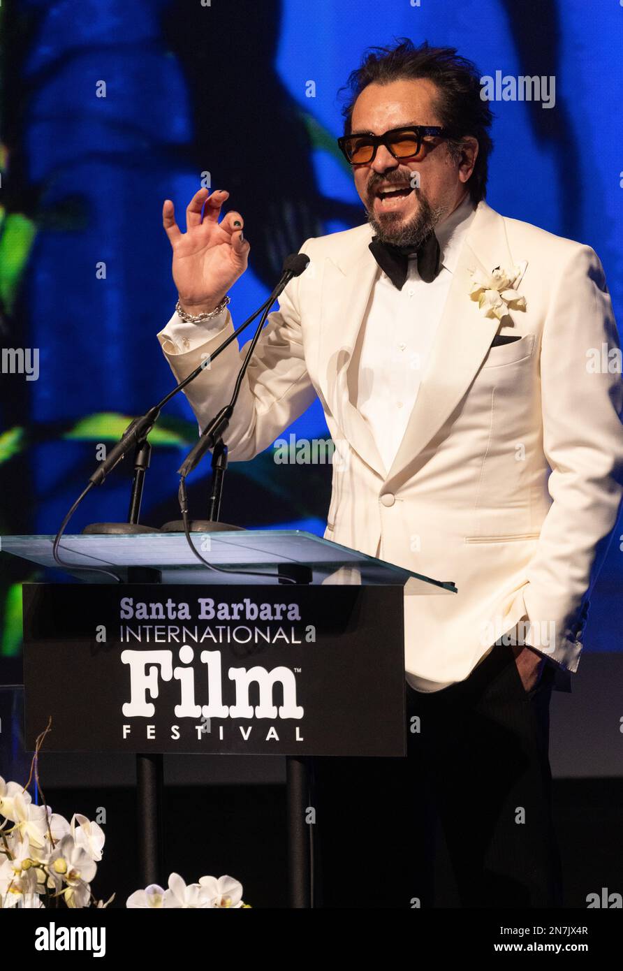 Roger Durling speaks at the 2023 Santa Barbara International Film ...
