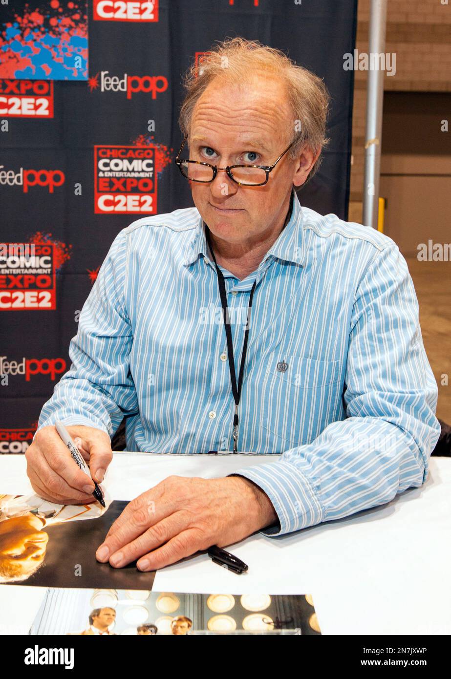 This April 26, 2013 photo shows actor Peter Davison, from the 1980s TV ...