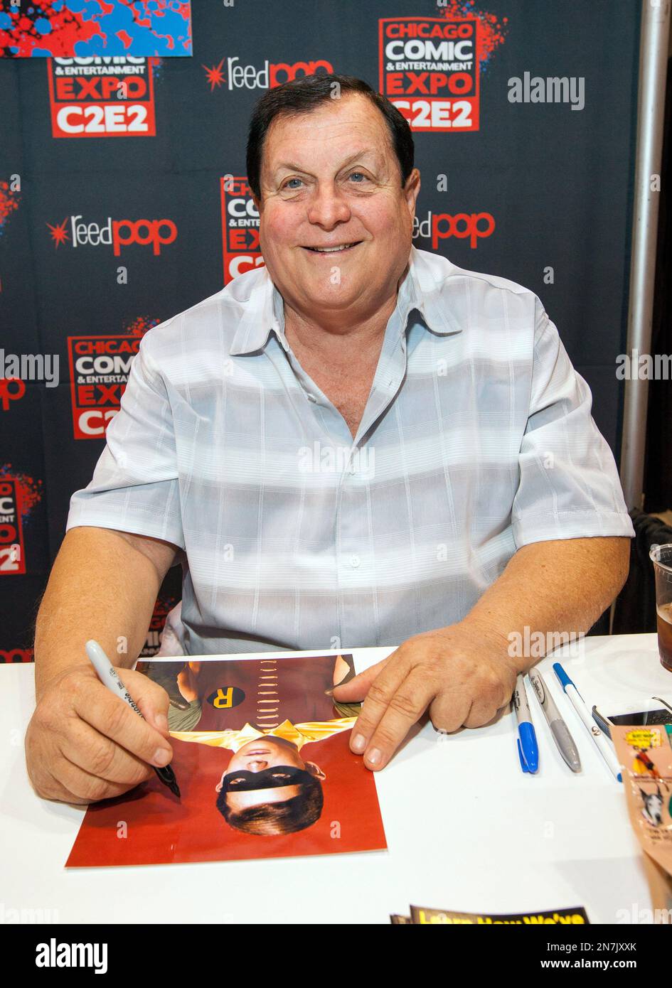 This April 26, 2013 photo shows actor Burt Ward from the "Batman" TV ...