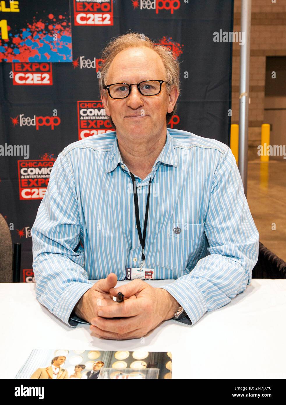 This April 26, 2013 photo shows actor Peter Davison, from the 1980s TV ...