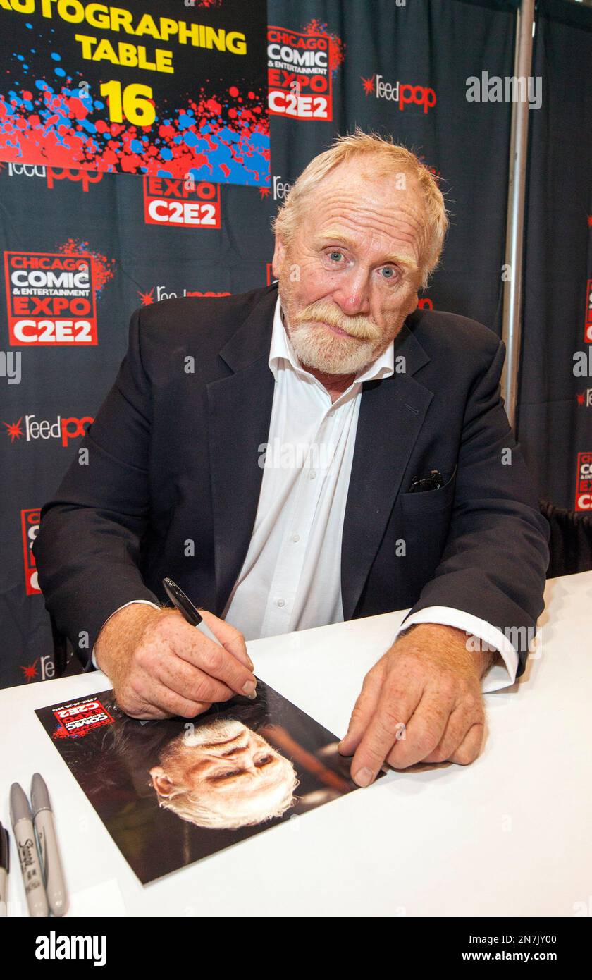 This April 26, 2013 photo shows actor James Cosmo from "Game of Thrones ...