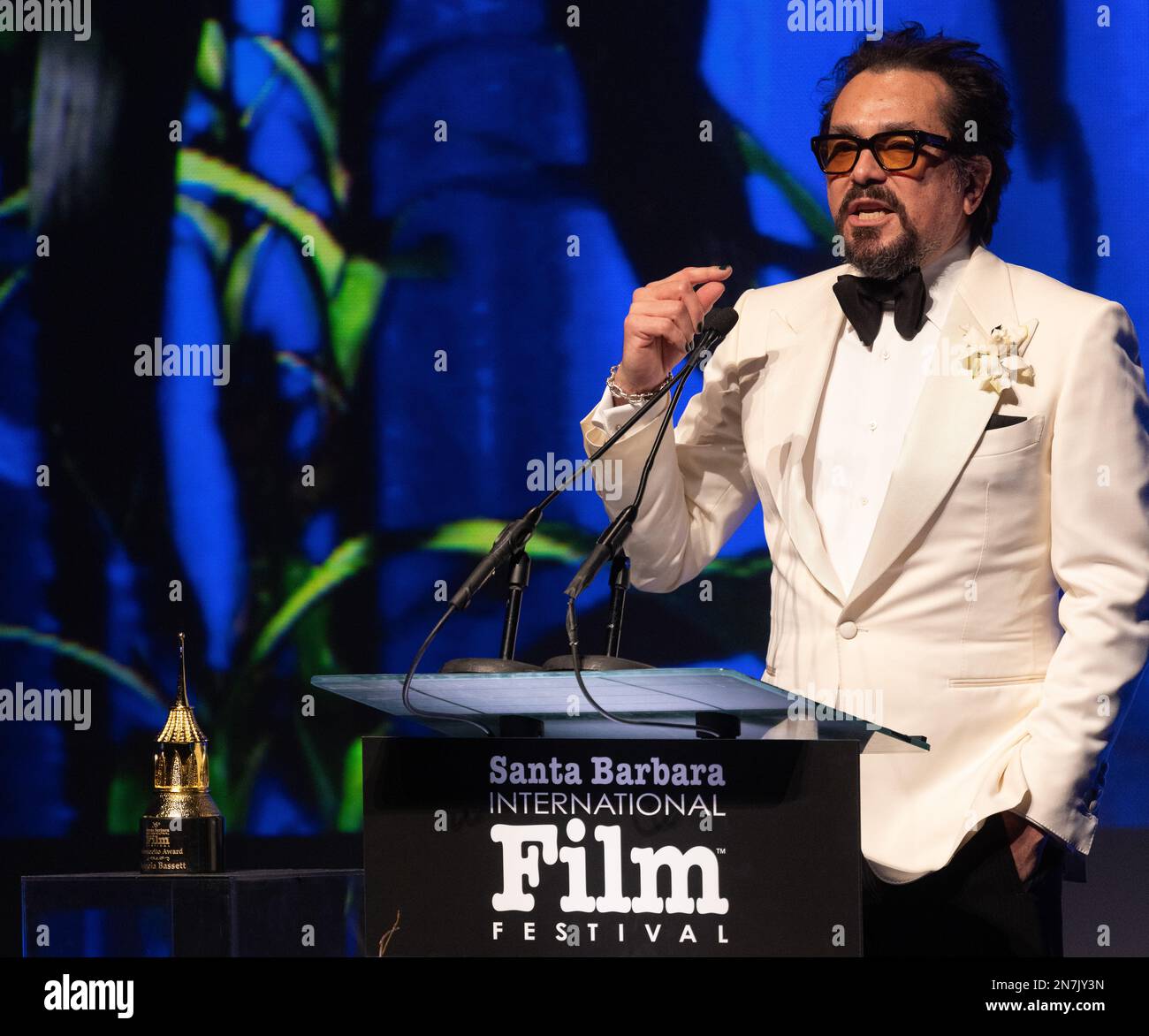 Roger Durling speaks at the 2023 Santa Barbara International Film ...