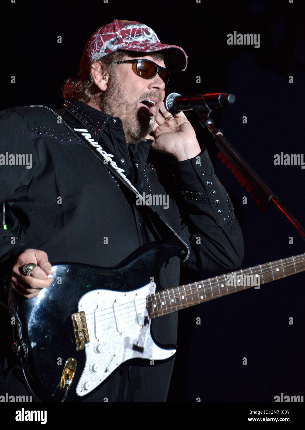 Singer Hank Williams, Jr. performs on the first day of the 2013 ...