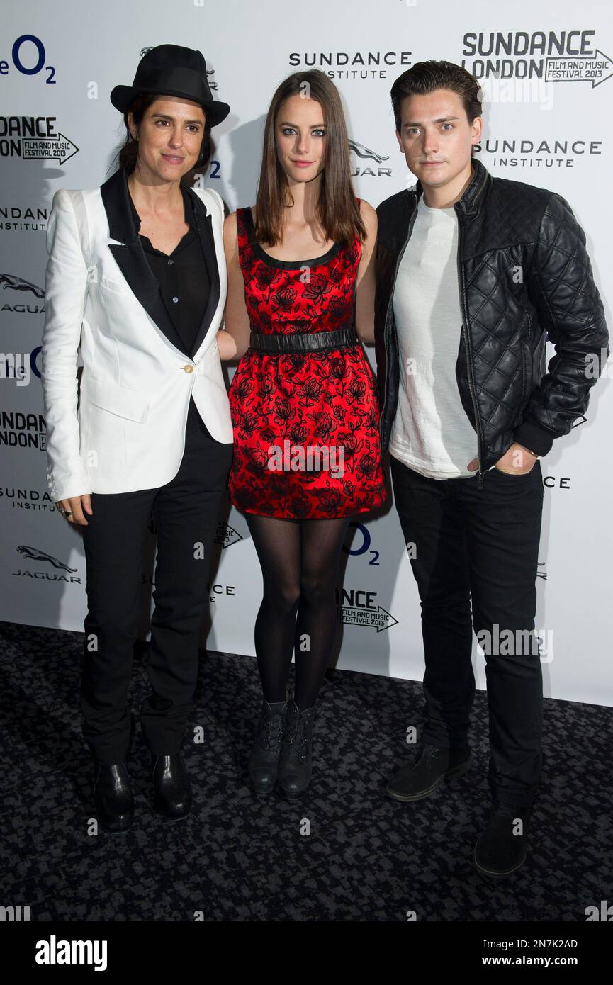 Francesca Gregorini, Kaya Scodelario, and Aneurin Barnard arrive for ...