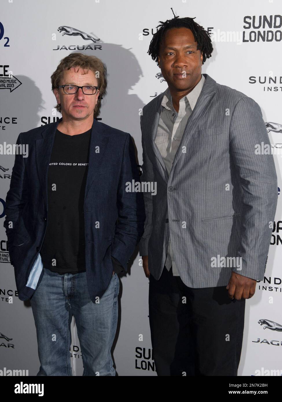 Roger Ross Williams and Crispin Buxton arrive for the God Loves Uganda ...