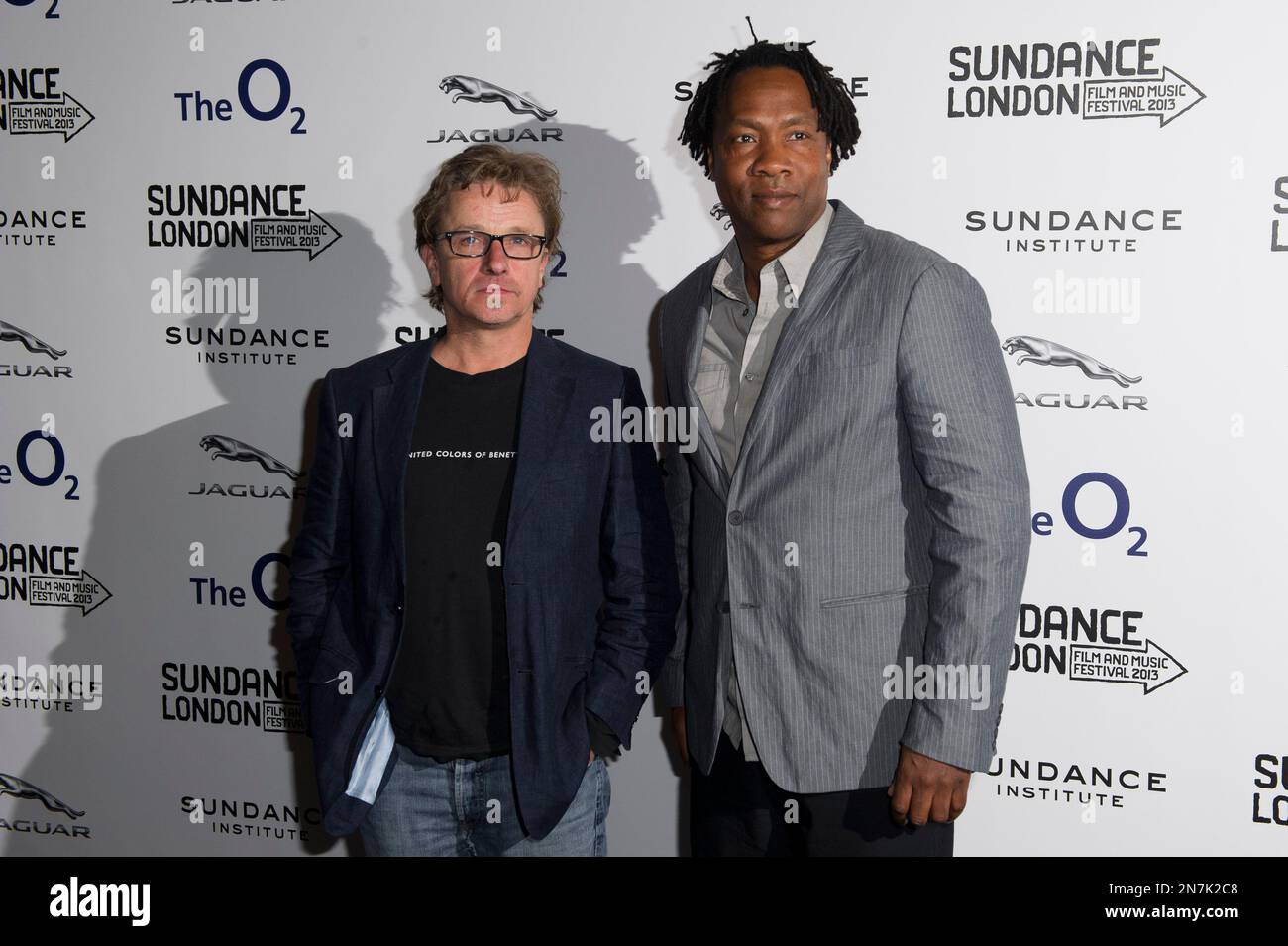 Roger Ross Williams and Crispin Buxton arrive for the God Loves Uganda ...