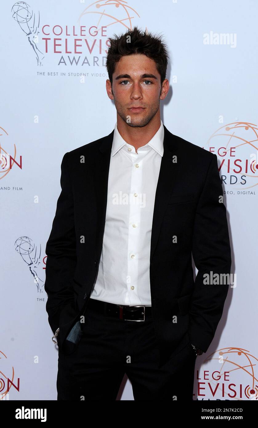 Nick Ayler arrives at the 34th College Television Awards presented by ...