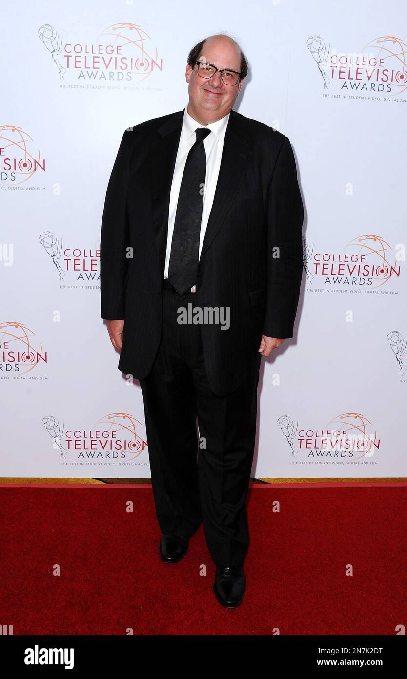Brian Baumgartner arrives at the 34th College Television Awards ...
