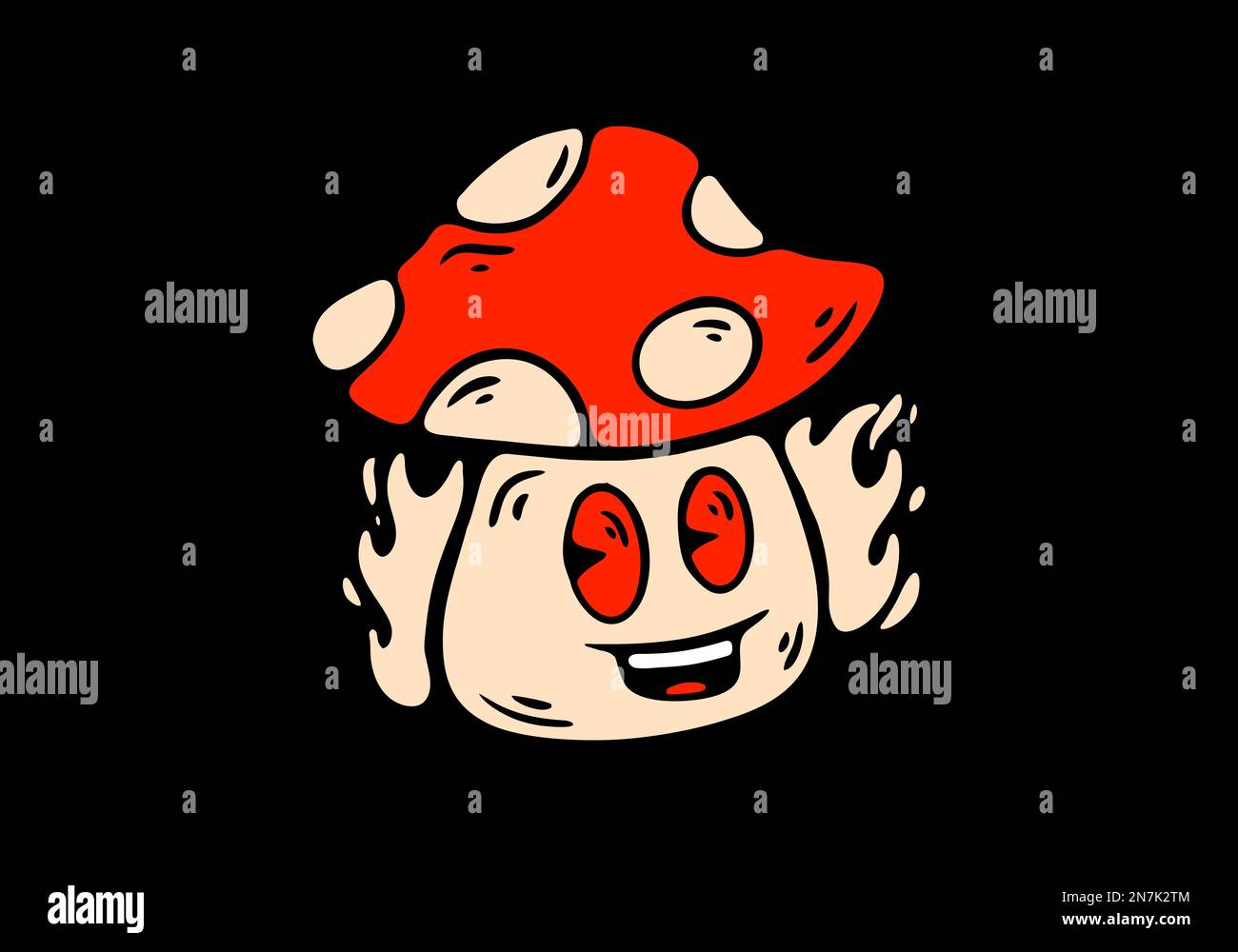 Mascot design style rainbow hi-res stock photography and images - Alamy