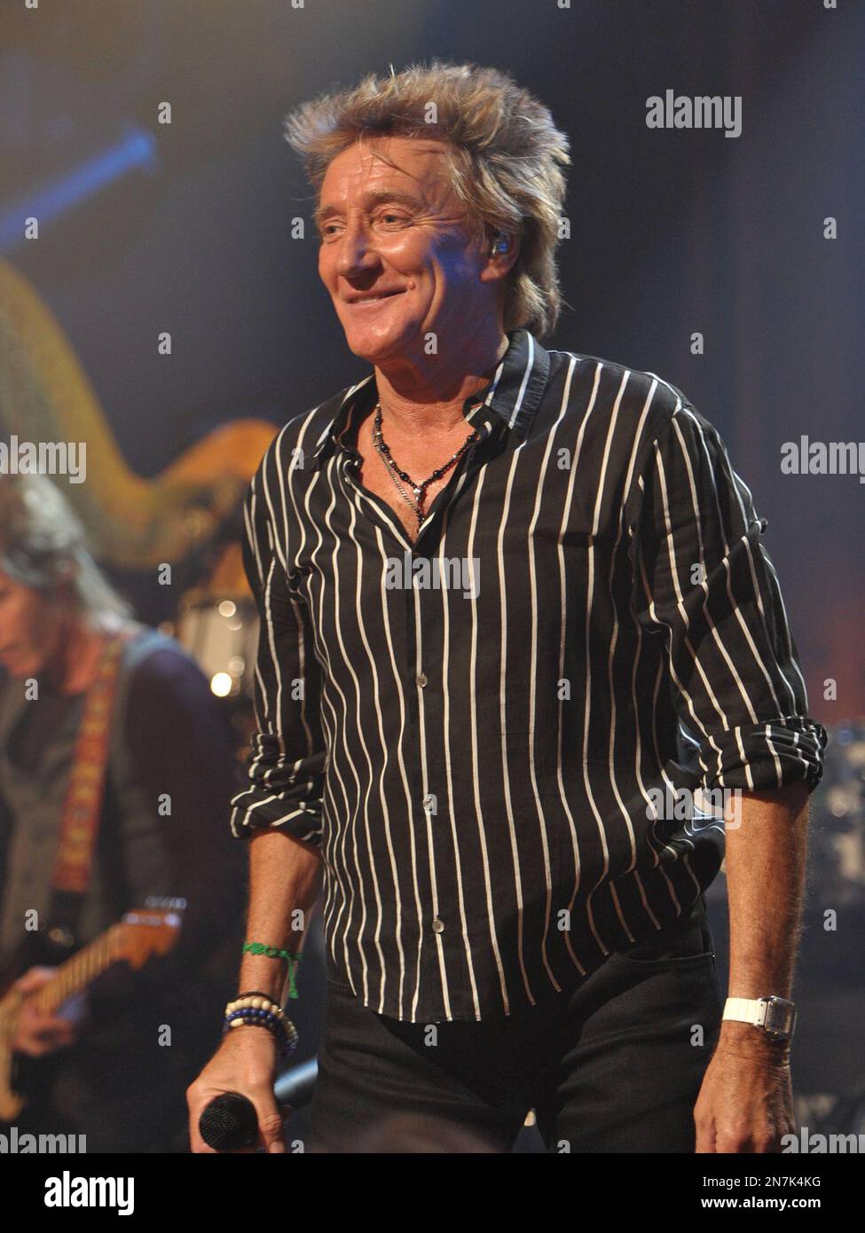 IMAGE DISTRIBUTED FOR CAPITOL RECORDS - Singer Rod Stewart performs at ...