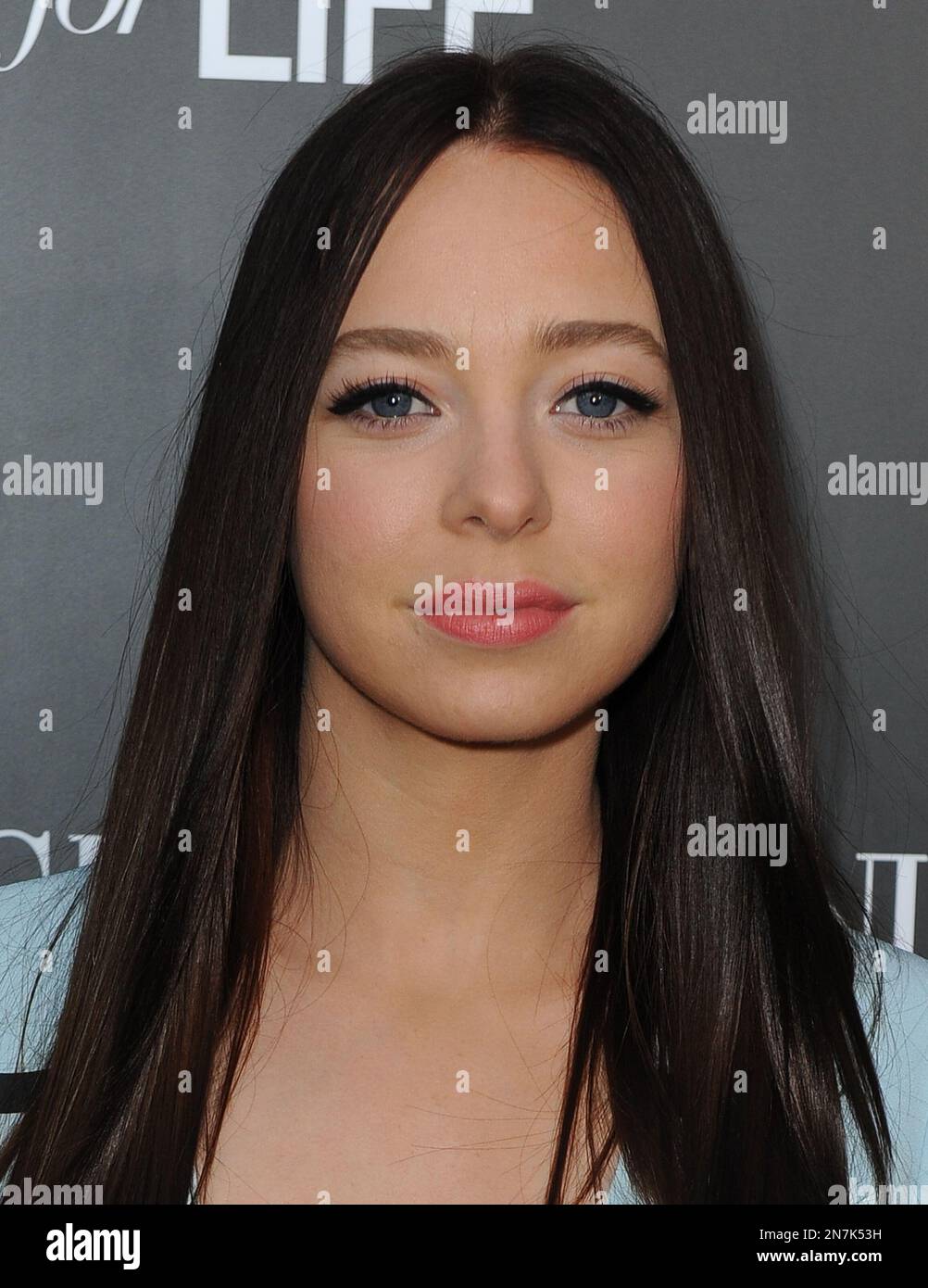 Portia Doubleday attends the Georgio Armani party to celebrate Paris ...