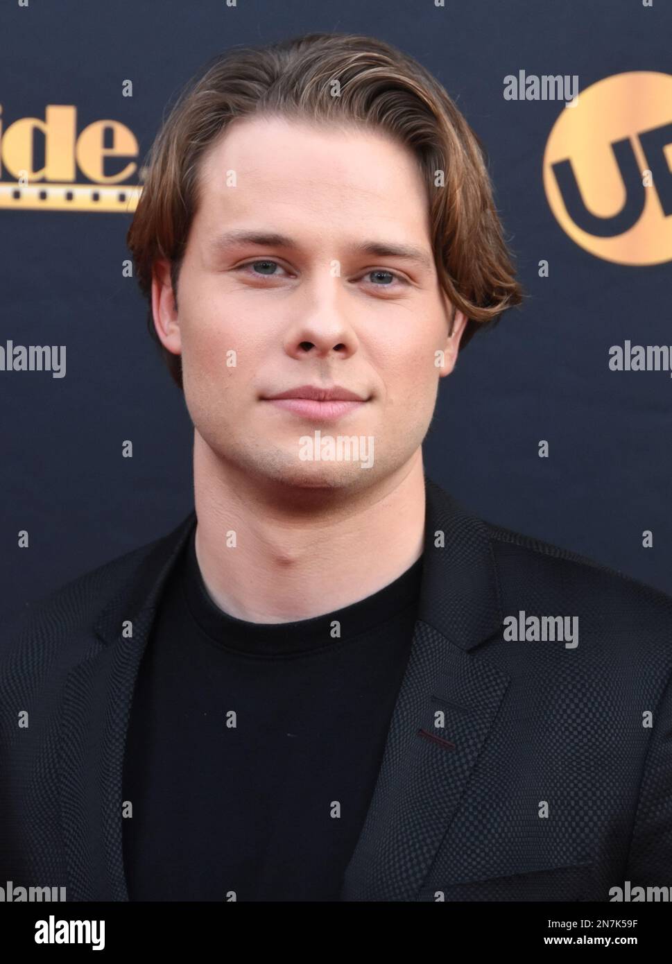 Hollywood, California, USA 10th February 2023 Actor Logan Shroyer ...