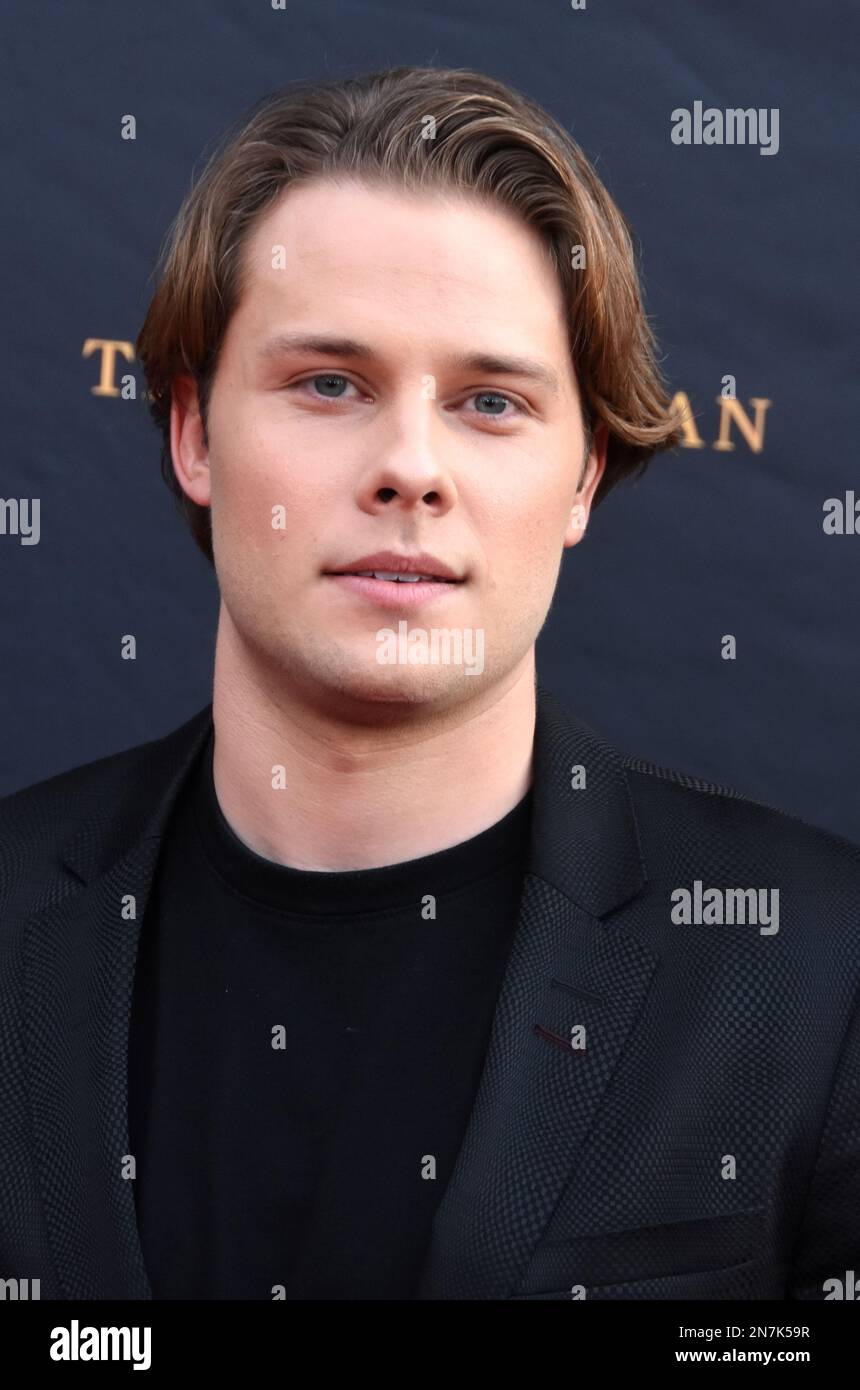 Hollywood, California, USA 10th February 2023 Actor Logan Shroyer ...