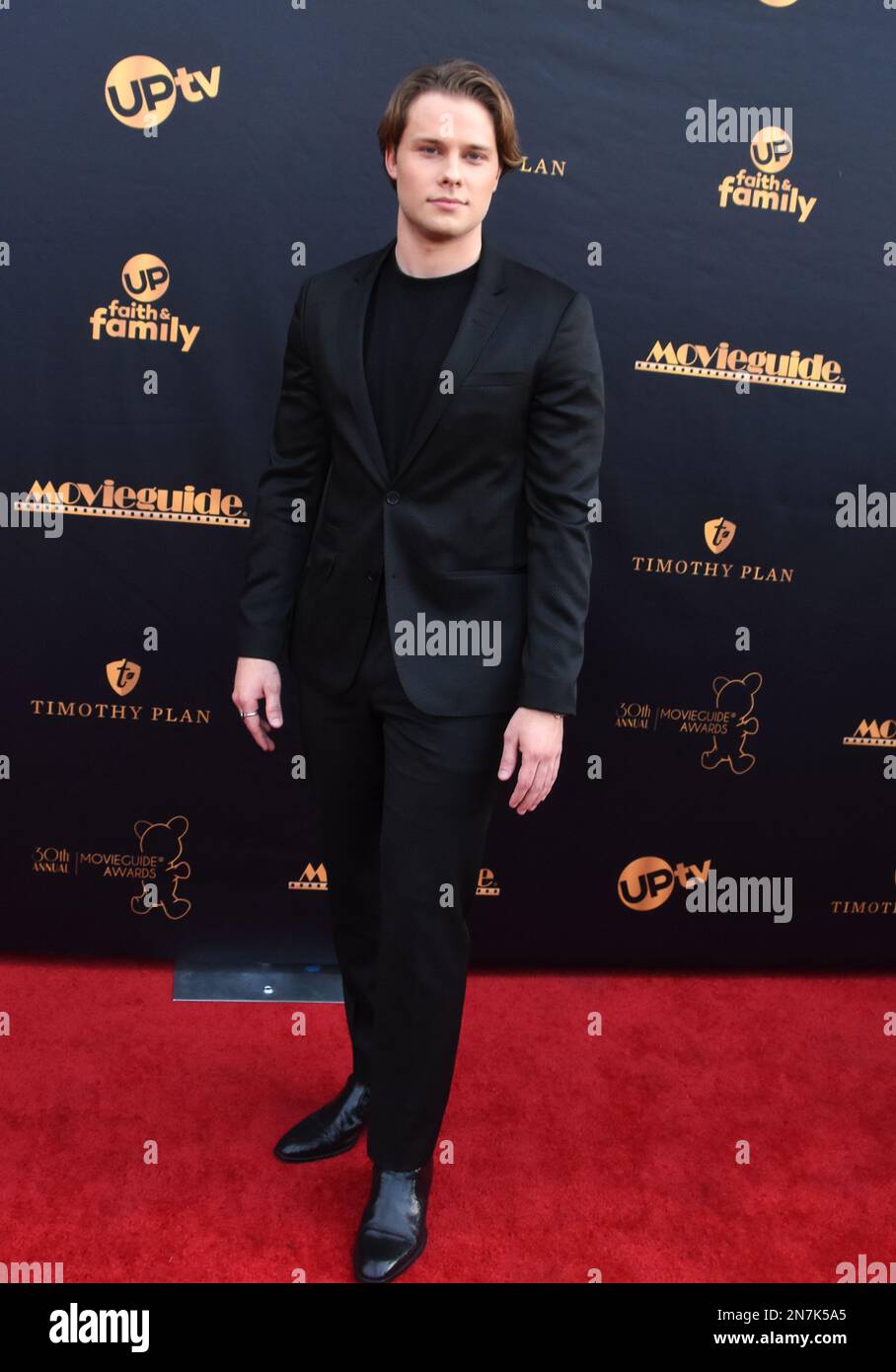 Hollywood, California, USA 10th February 2023 Actor Logan Shroyer ...