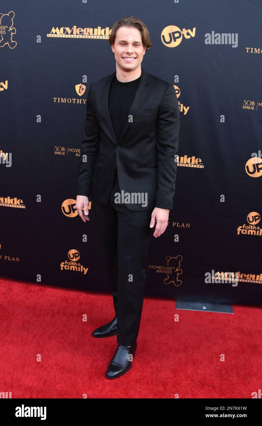 Hollywood, California, USA 10th February 2023 Actor Logan Shroyer ...