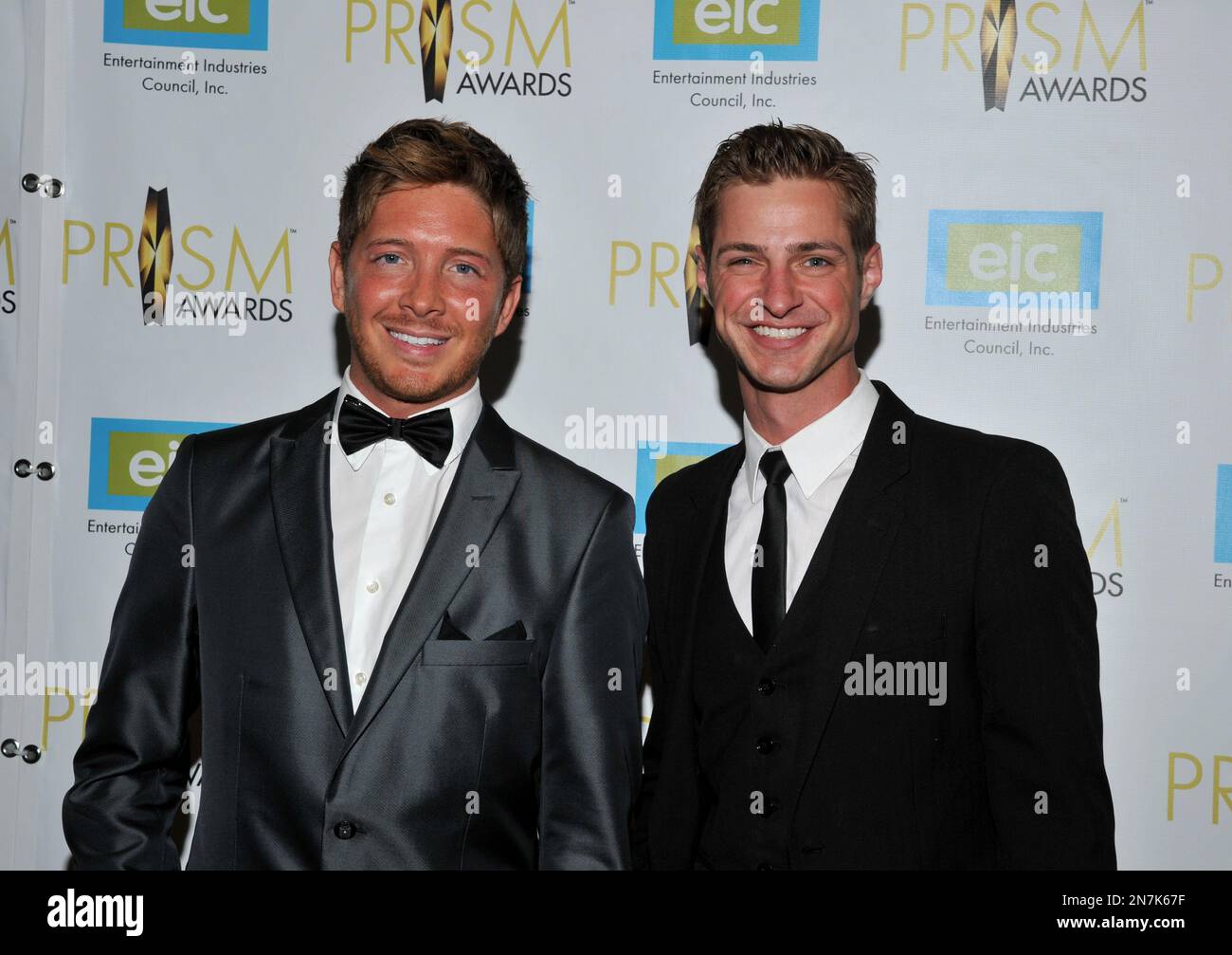 Actors Jacob Diamond, left, and Blake Graves arrive at the 17th Annual ...