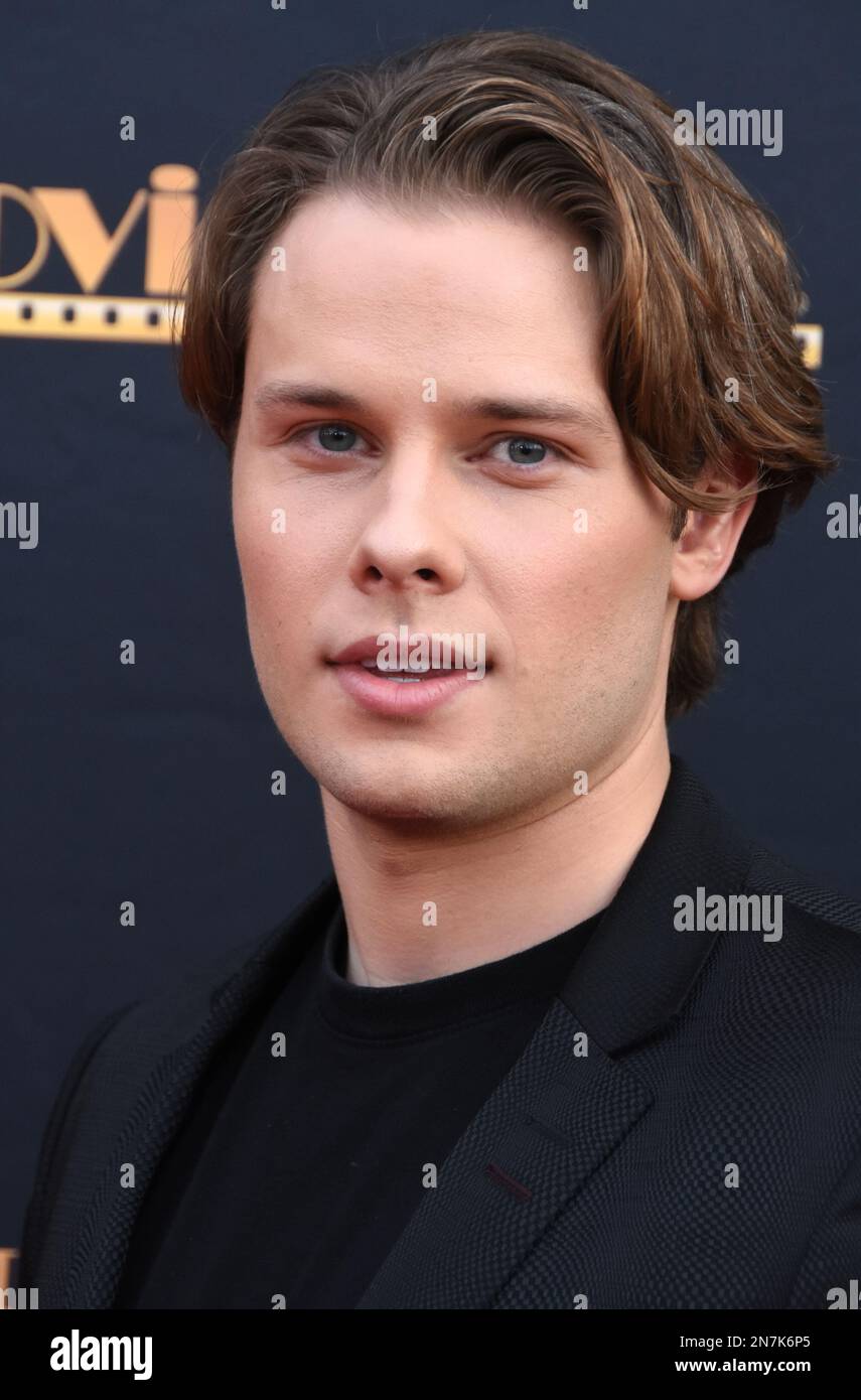 Hollywood, California, USA 10th February 2023 Actor Logan Shroyer ...