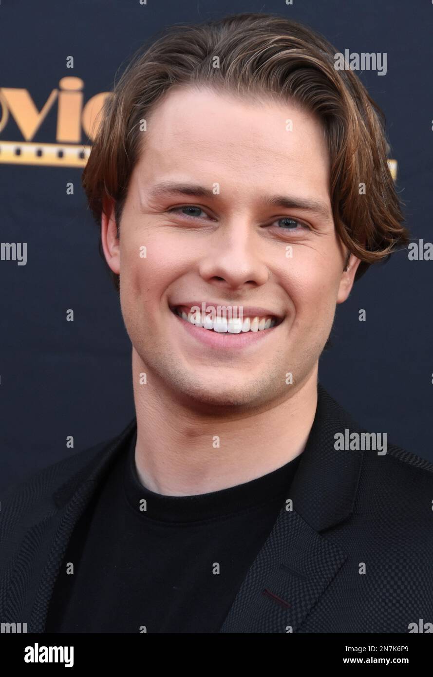 Hollywood, California, USA 10th February 2023 Actor Logan Shroyer ...