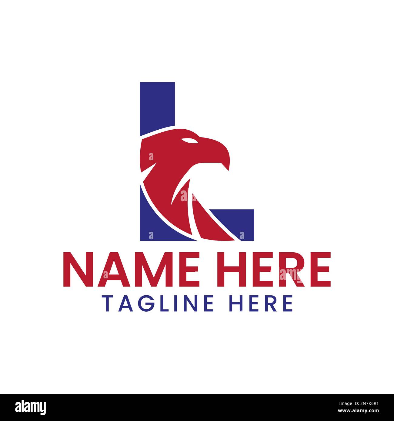 Letter L Eagle Logo Design Vector Template Stock Vector Image & Art - Alamy