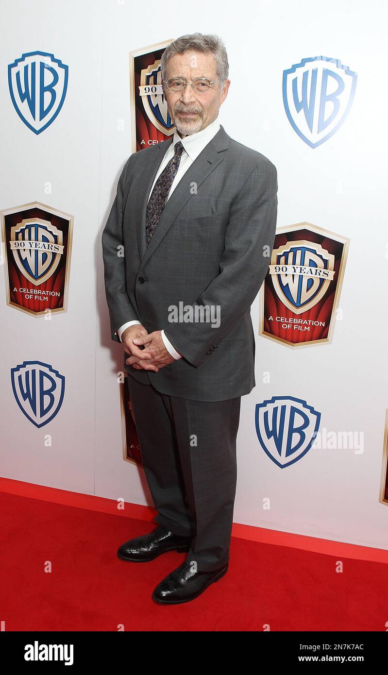 Barry Meyer current Chairman of Warner Brothers seen at the Warner Bros ...