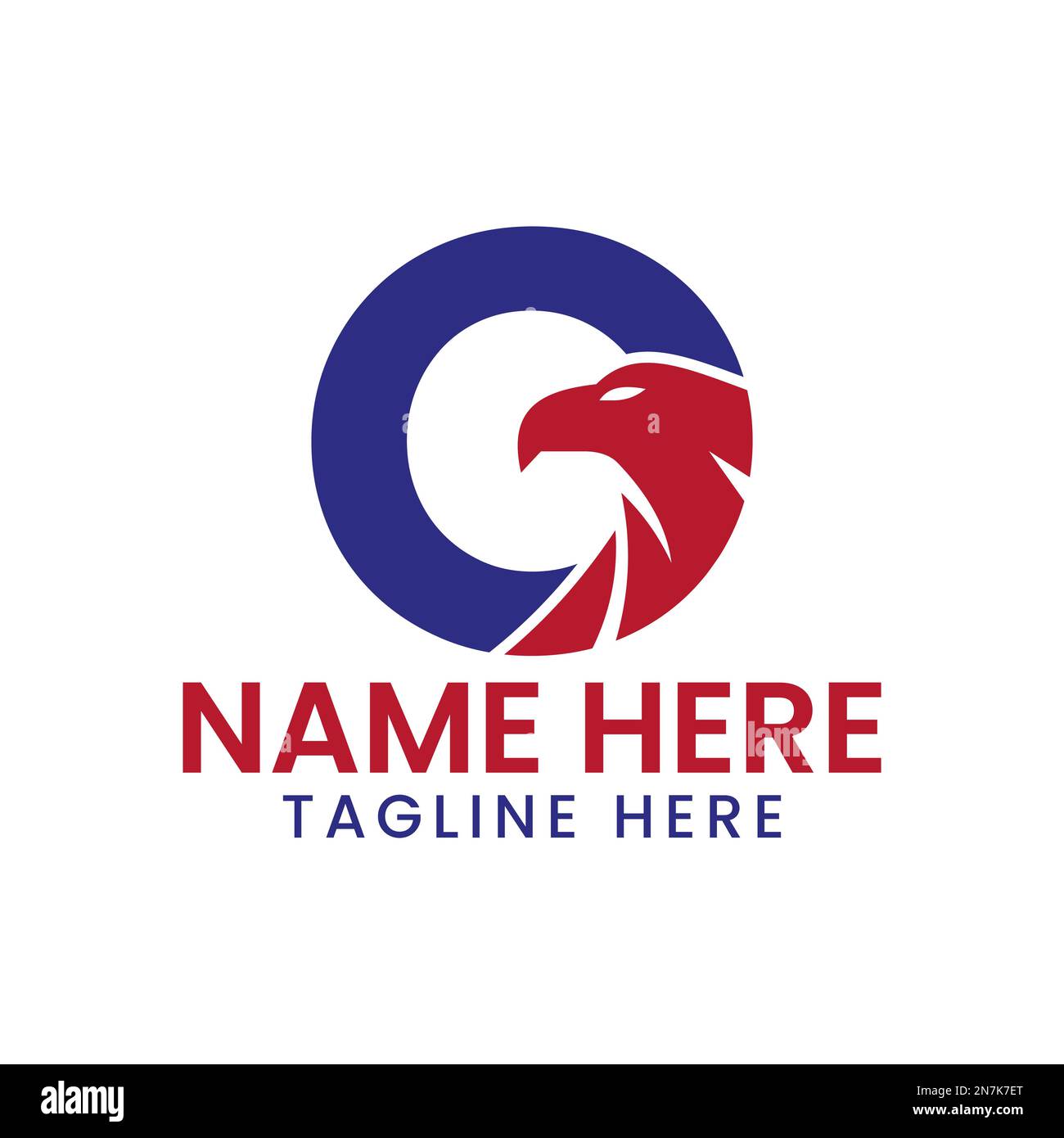 Letter O Eagle Logo Design Vector Template Stock Vector Image & Art - Alamy