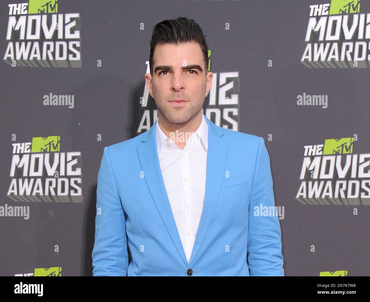 FILE - This April 14, 2013 file photo shows actor Zachary Quinto at the ...