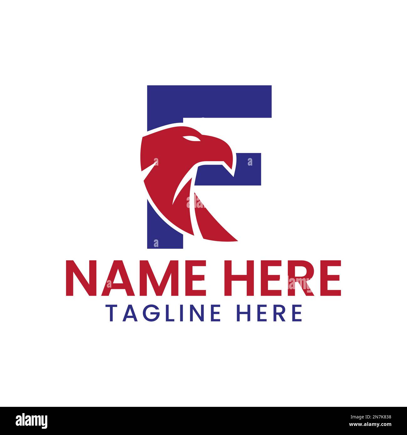 Letter F Eagle Logo Design Vector Template Stock Vector Image & Art - Alamy