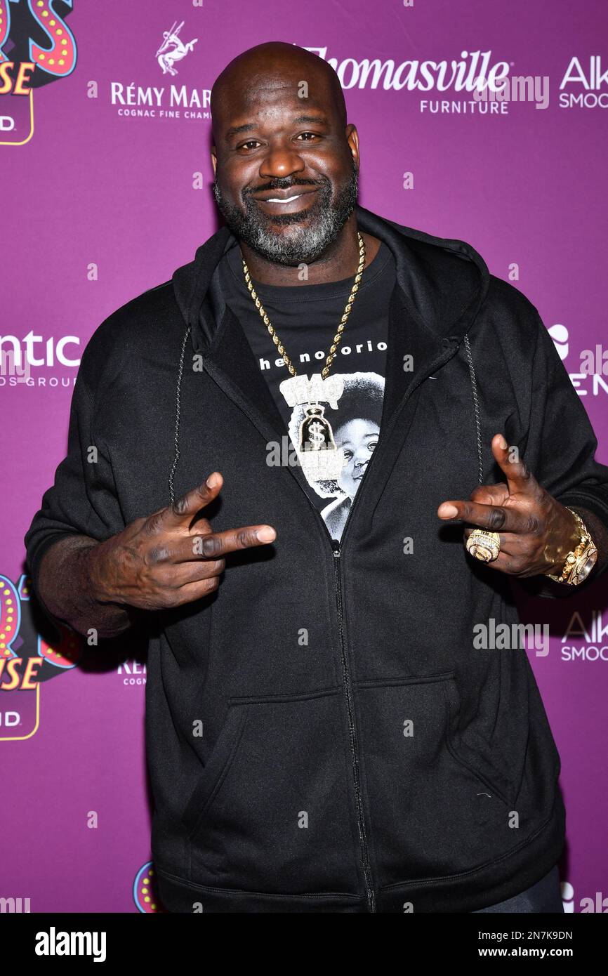 Phoenix, USA. 10th Feb, 2023. Shaquille O'neal walking on the carpet at ...