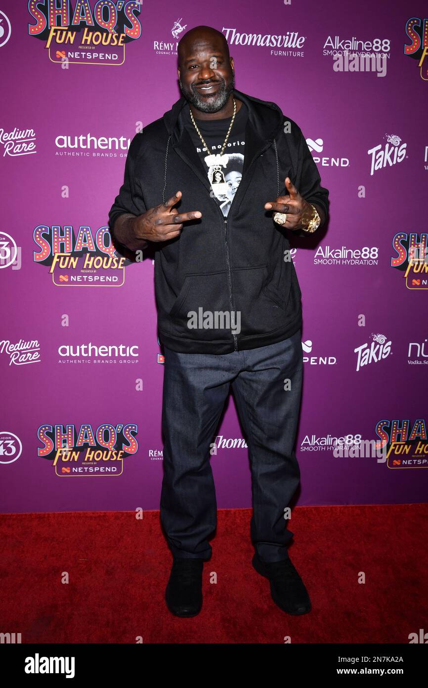 Phoenix, USA. 10th Feb, 2023. Shaquille O'neal walking on the carpet at ...