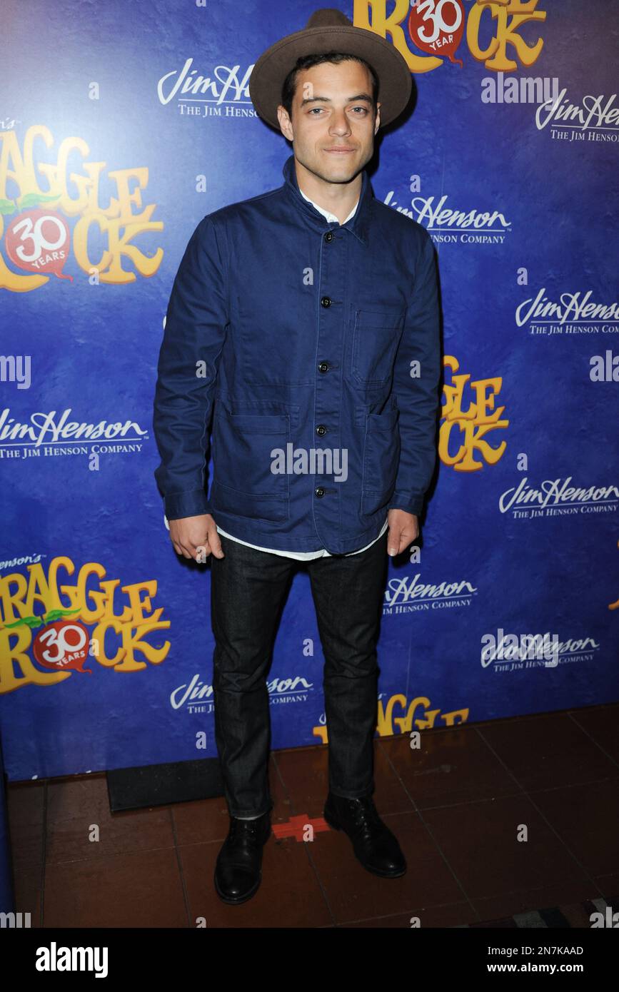 Rami Malek arrives at Jim Henson's Fraggle Rock 30th Anniversary at ...
