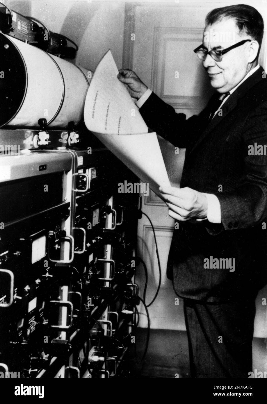 FILE - In this 1963 file photo, American seismologist Charles Francis ...